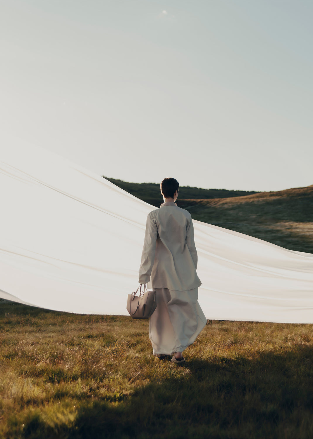 Polène | Bag - Cyme Mini - Textured Taupe