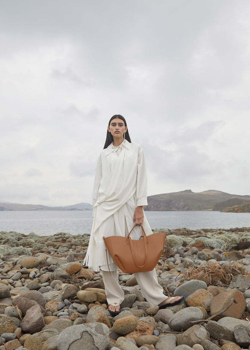 Polène | Bag - Cyme - Textured Camel