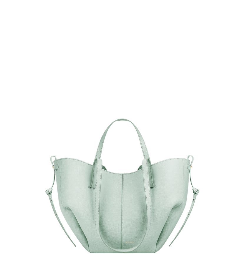 Polène | Bag - Cyme Mini - Textured Sea Foam